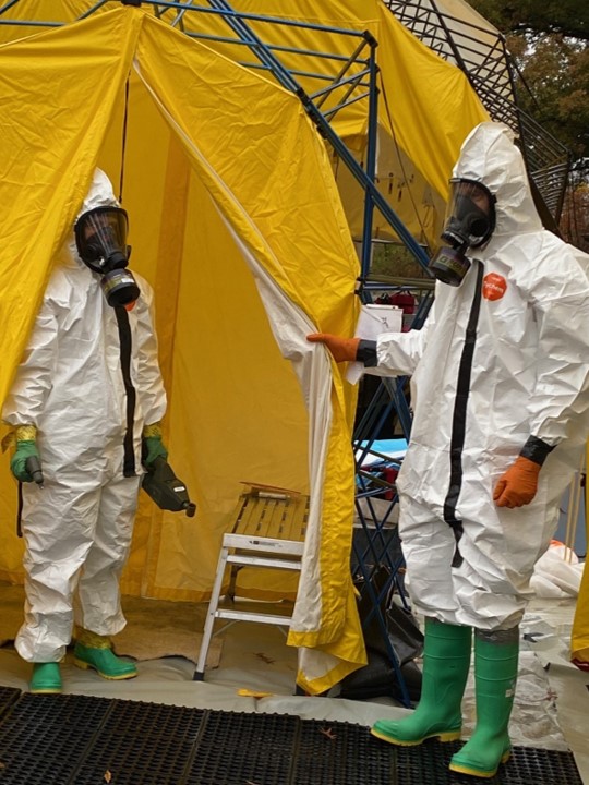 Developing a Decontamination Line Guide for EPA Responders ...